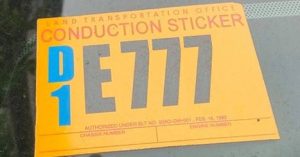 How to Get a Conduction Sticker for a New Vehicle