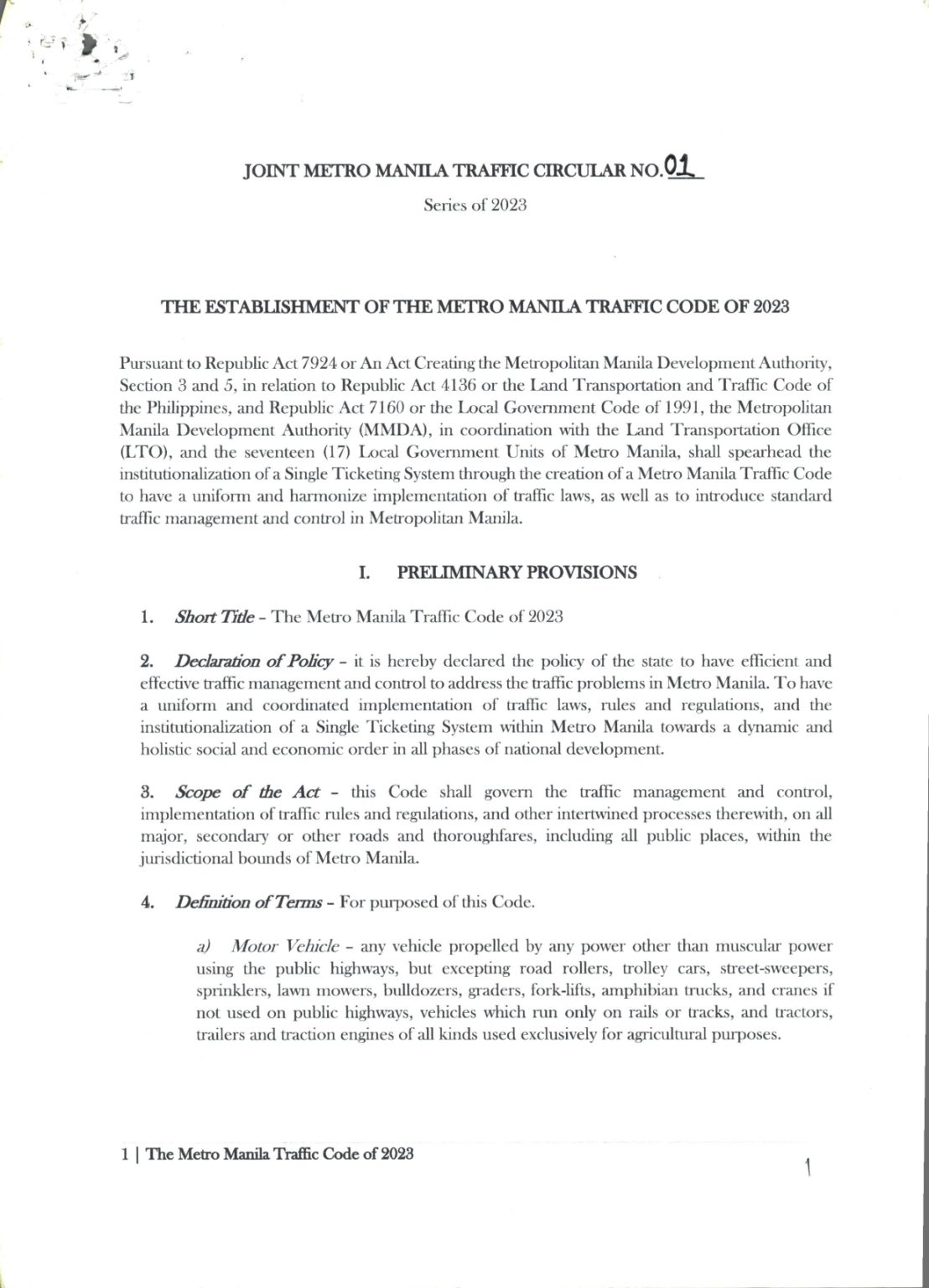 Understanding the MMDA Single Ticketing System (STS)