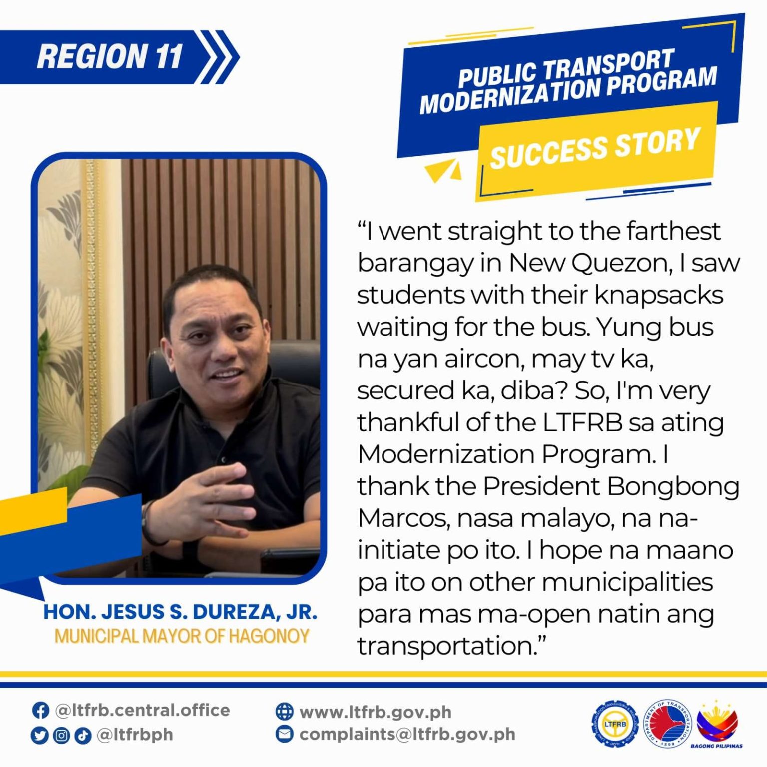 What is the LTO Public Transport Modernization Program (PTMP)?