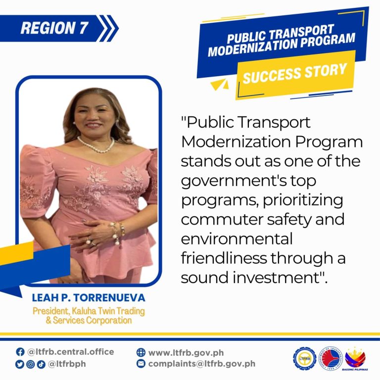 What is the LTO Public Transport Modernization Program (PTMP)?