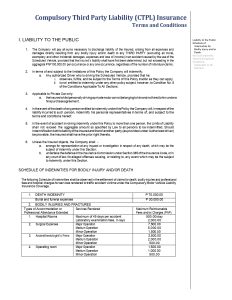 Understanding Compulsory Third-Party Liability (CTPL) Insurance